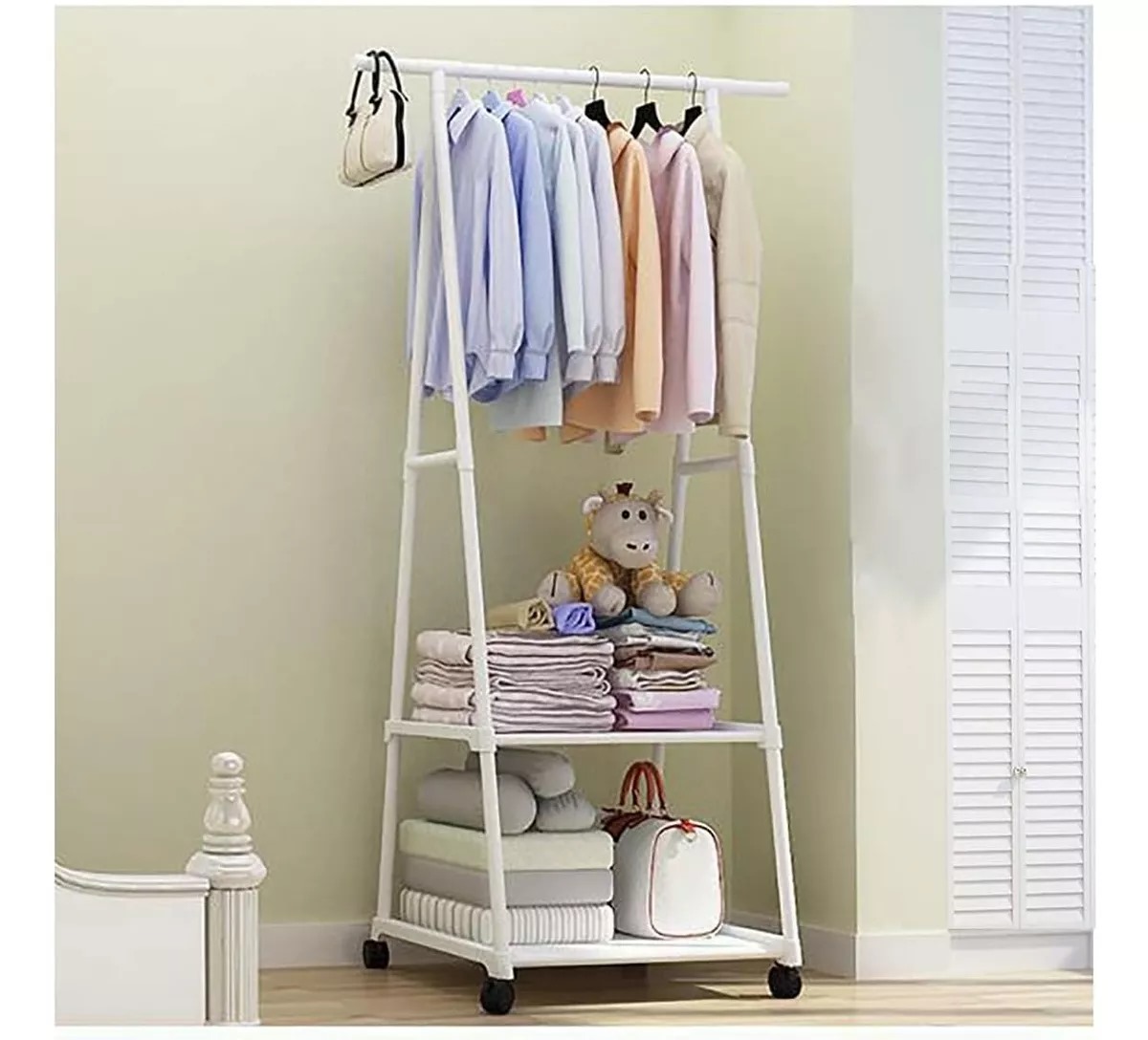 PERCHERO TRIANGULAR BLANCO – HogarClick